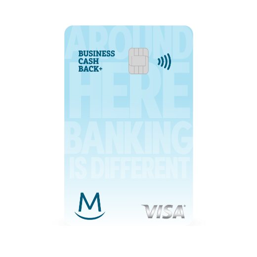 Meridian Visa Business Cash Back Plus Card | Meridian
