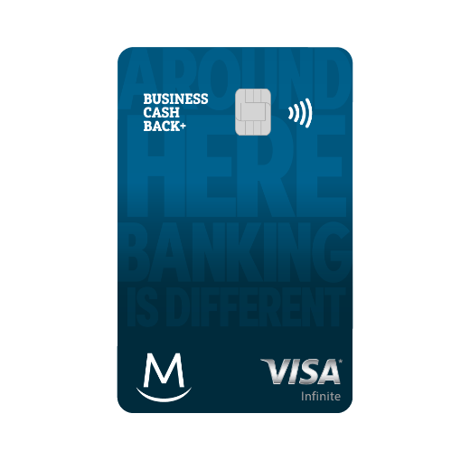 Meridian Visa Infinite Business* Cash Back Plus Card | Meridian